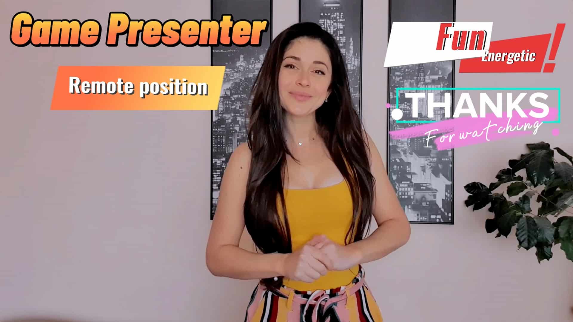 Game Presenter role at CasinoLove (Remote, English-speaking)