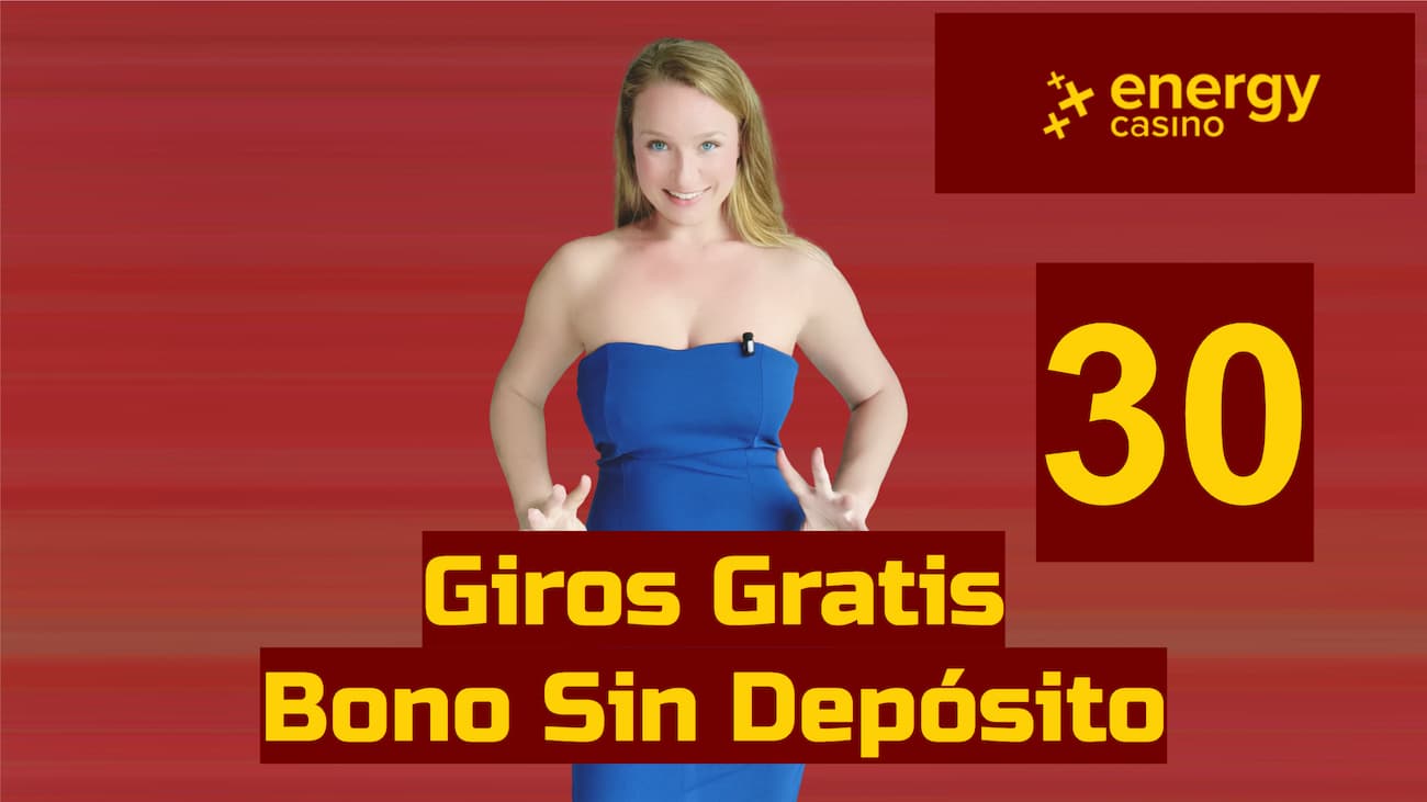 Bono de 30 Giros Gratis sin depósito en Energy Casino