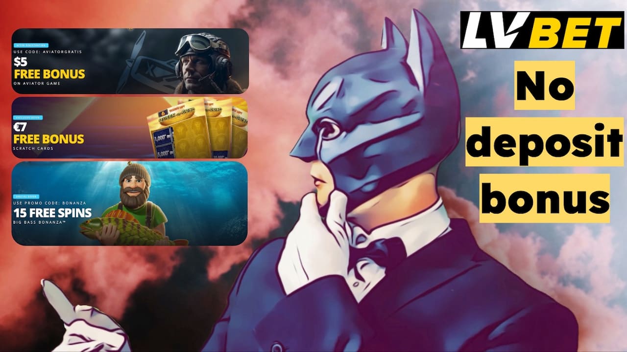 LVBET Casino no deposit bonus with promo codes (2025)
